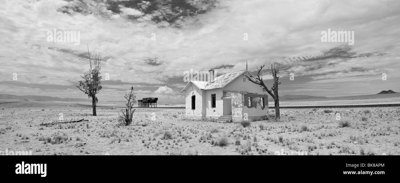 Garub Railway Station long abandoned on the Road to Luderitz, Namibia ...