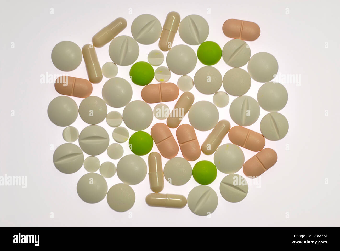 Tablets and pills Stock Photo - Alamy