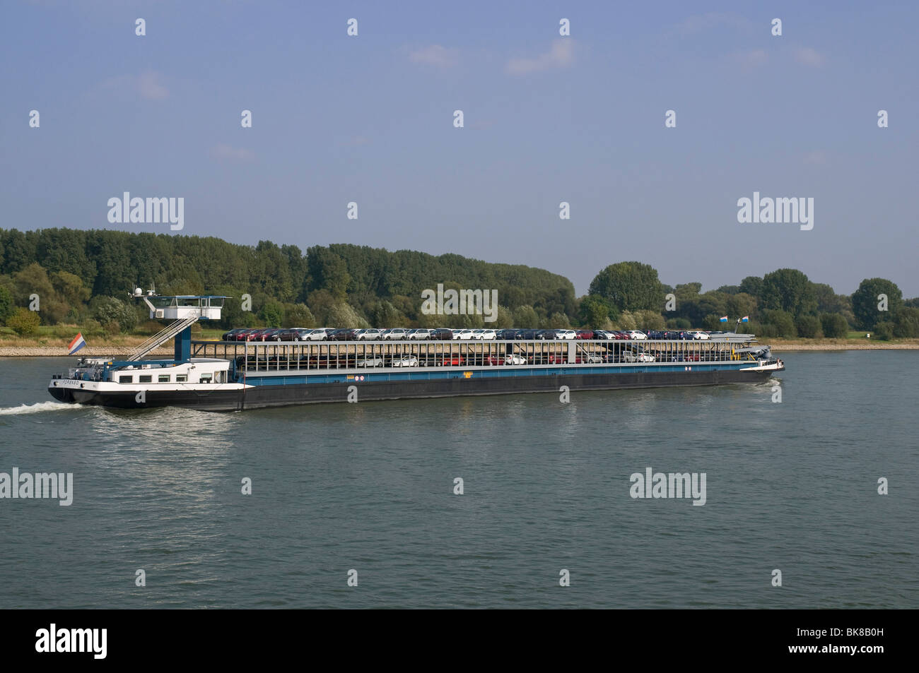 River rhine container barge High Resolution Stock Photography and ...