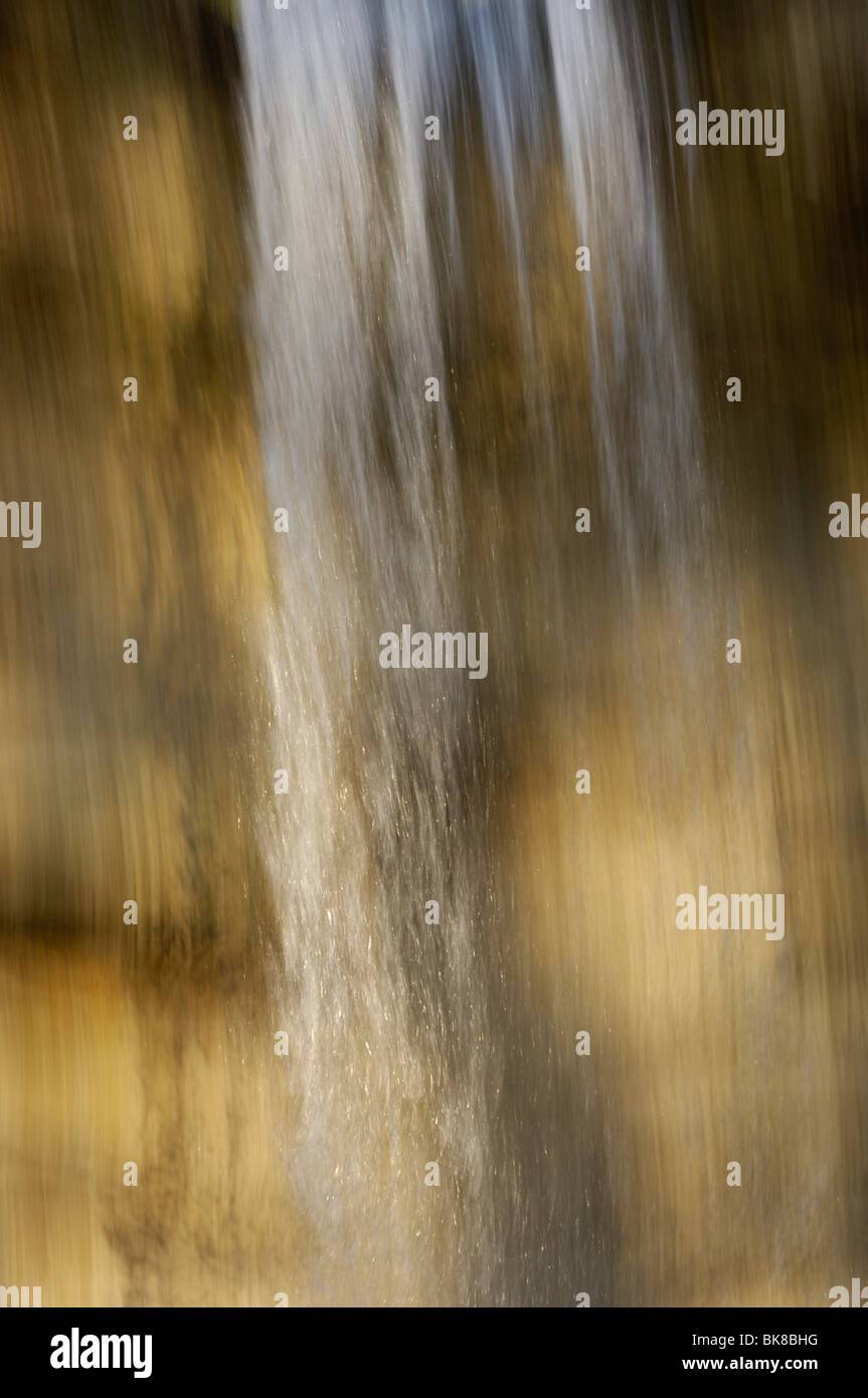 Waterfall, detail, blurred Stock Photo - Alamy
