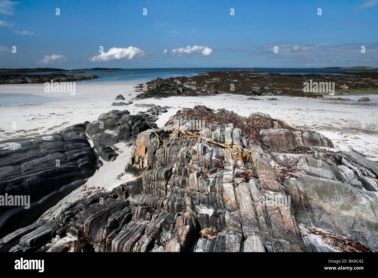 Beach in North Uist Scotland UK Stock Photo - Alamy