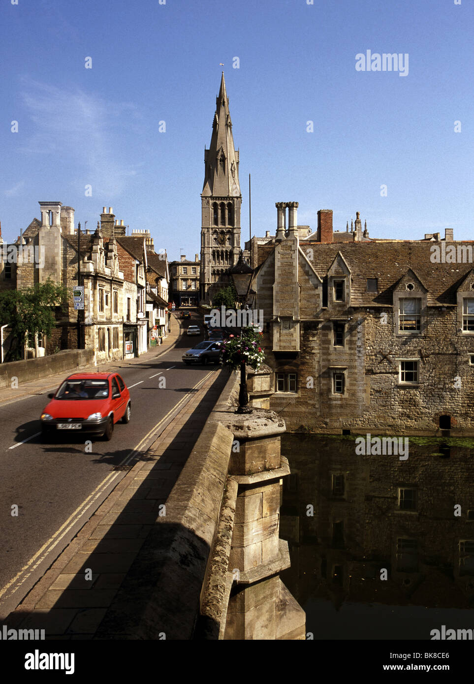 Stamford Town, Day Stock Photo - Alamy