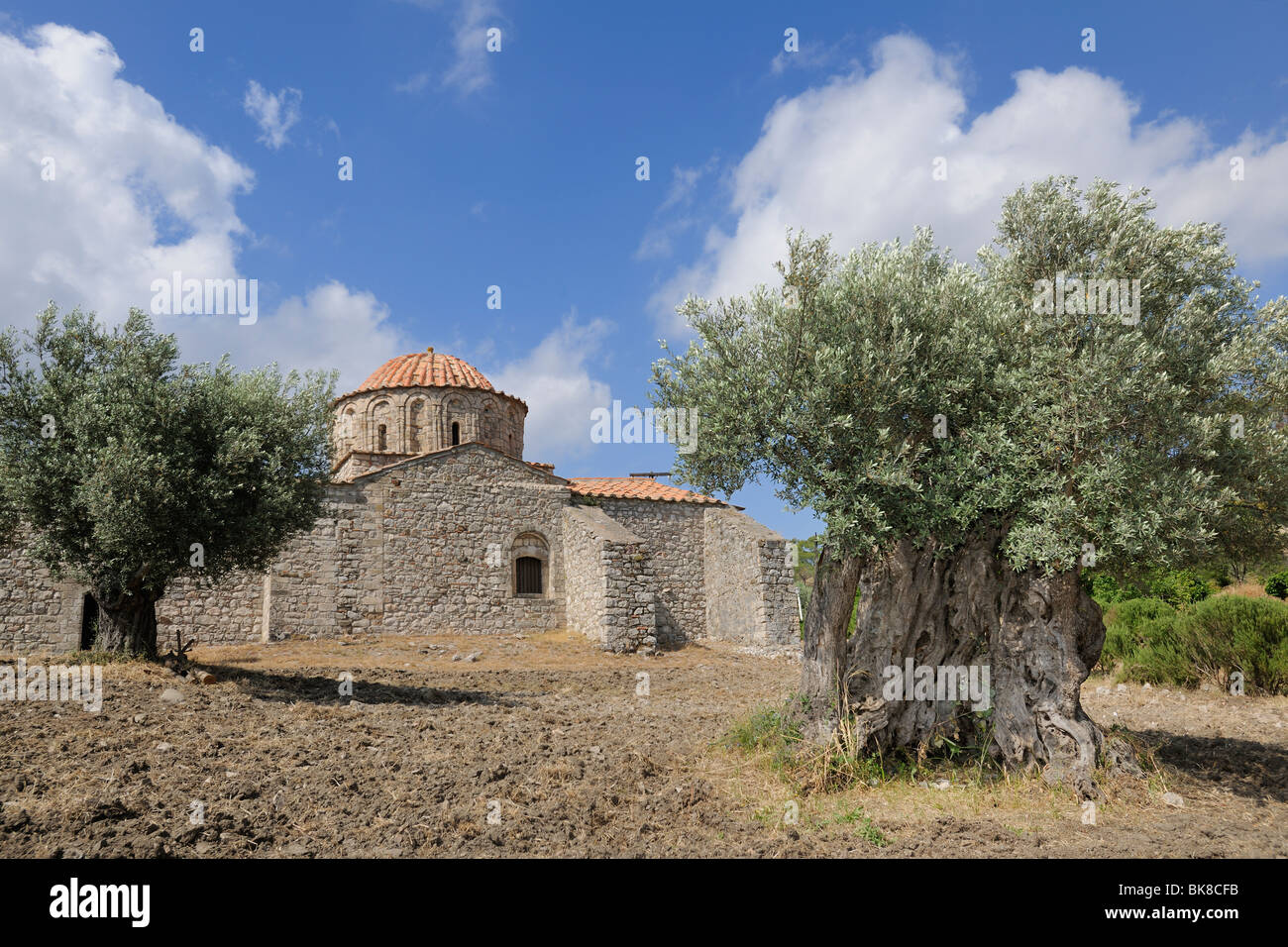 Moni Thari monastery, Rhodes, Greece, Europe Stock Photo - Alamy