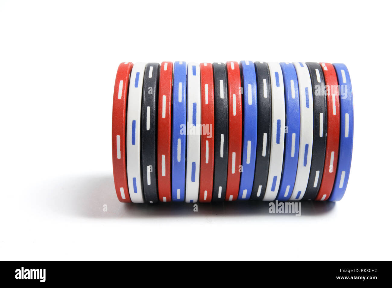 Stack of Poker Chips Stock Photo - Alamy