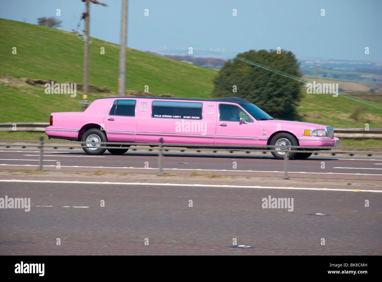 Pink limo hi-res stock photography and images - Alamy