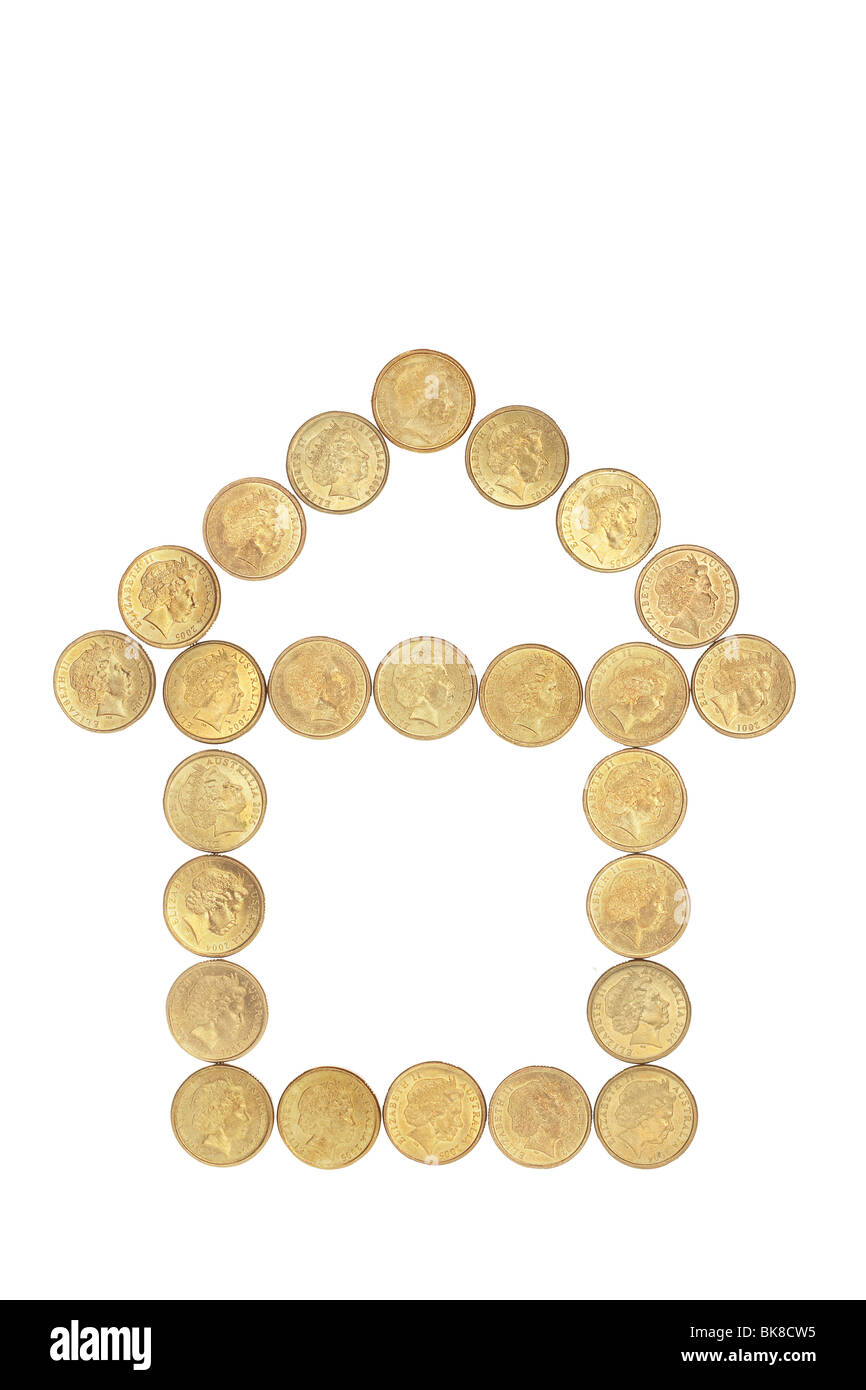 Currency coins shape hi-res stock photography and images - Alamy