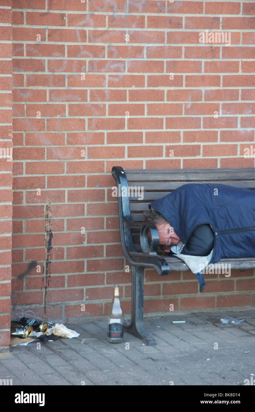 Homeless bum hi-res stock photography and images - Alamy