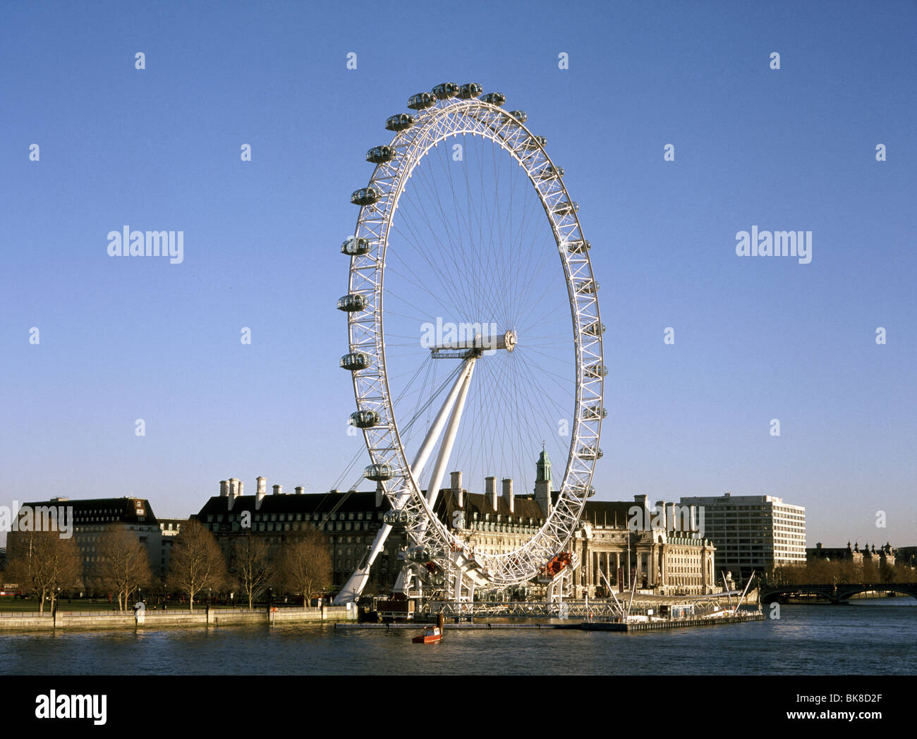 London, Millennium Eye Stock Photo - Alamy