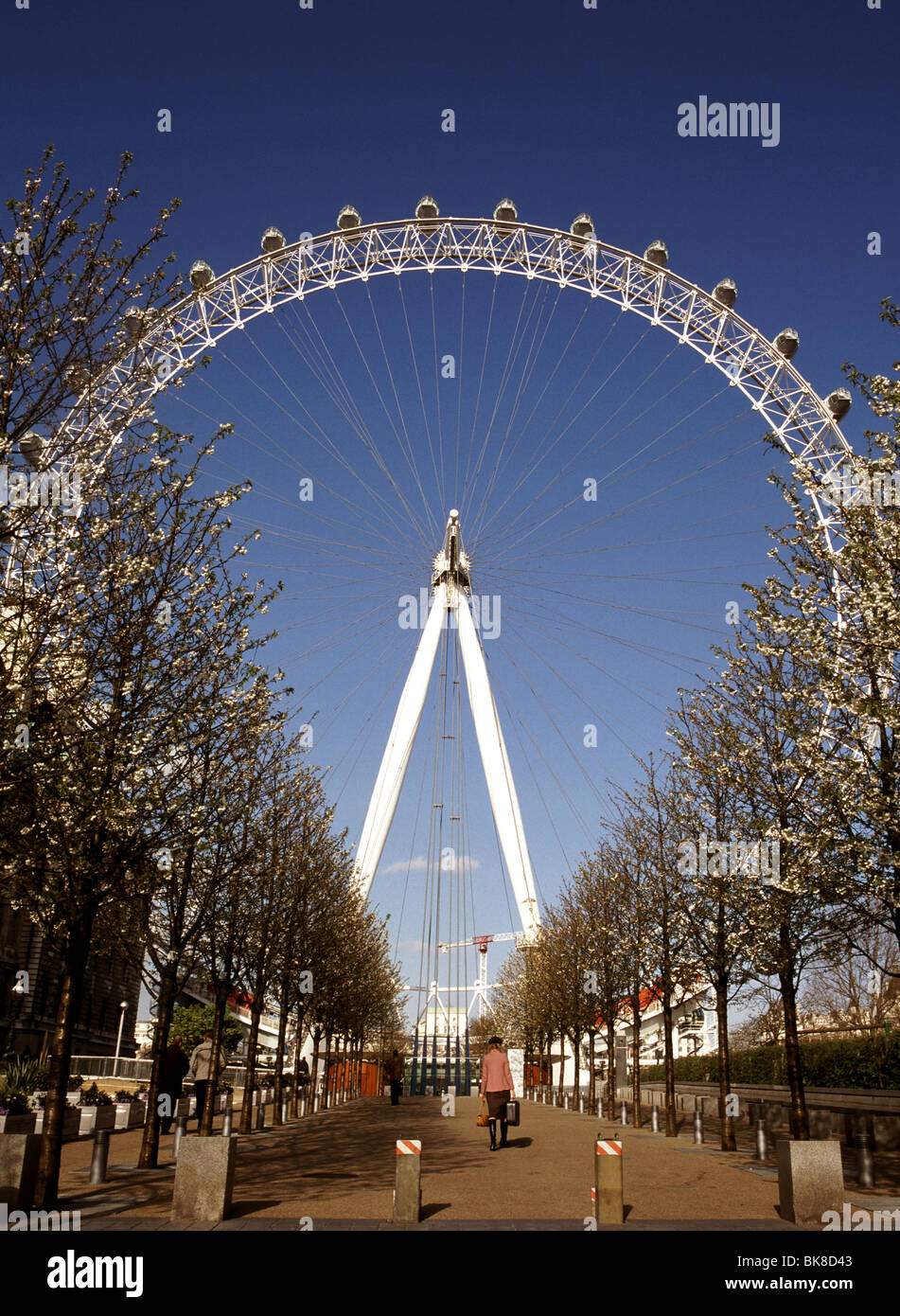 Millennium Eye In Spring, Day Stock Photo - Alamy