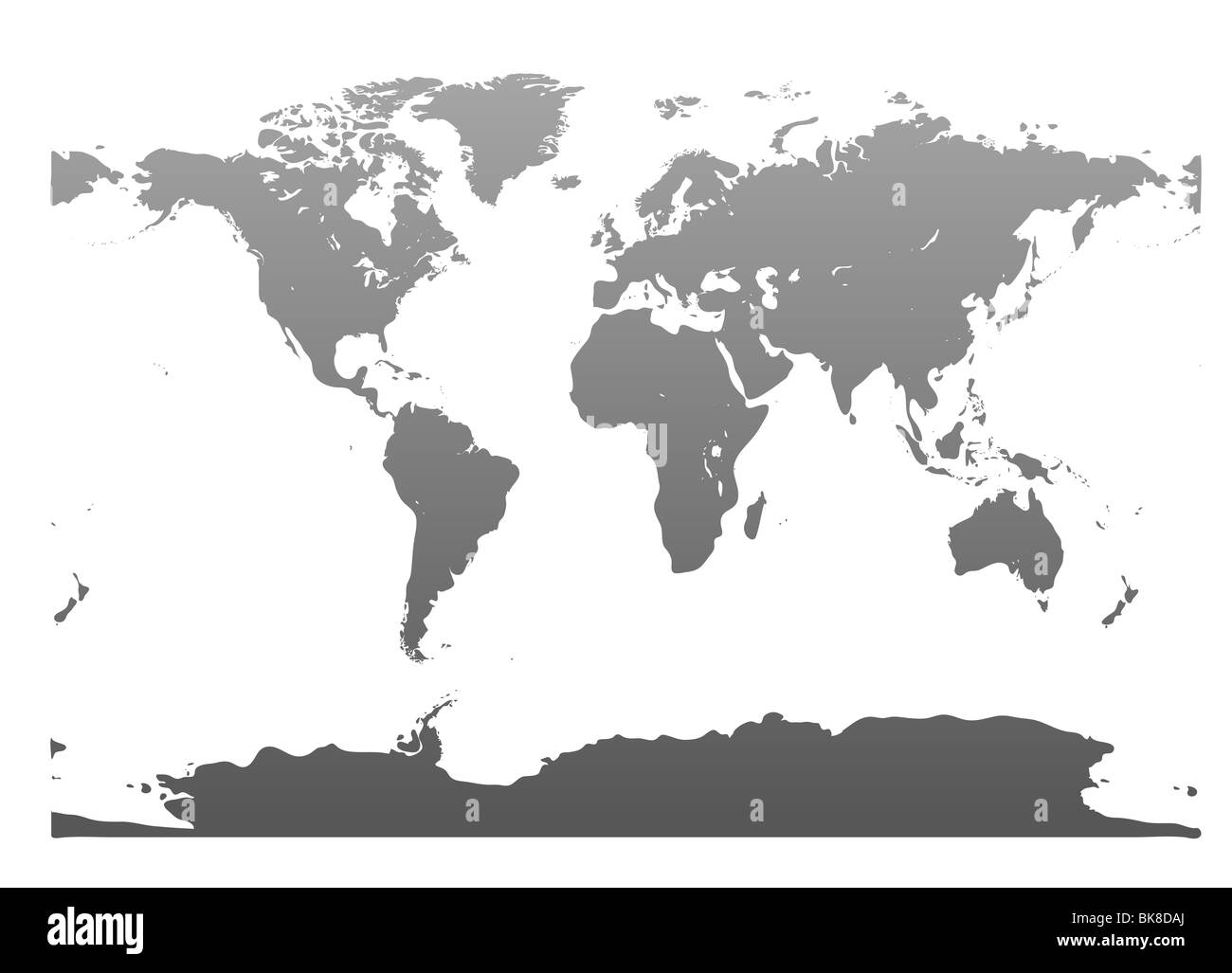 map earth continents Stock Photo - Alamy