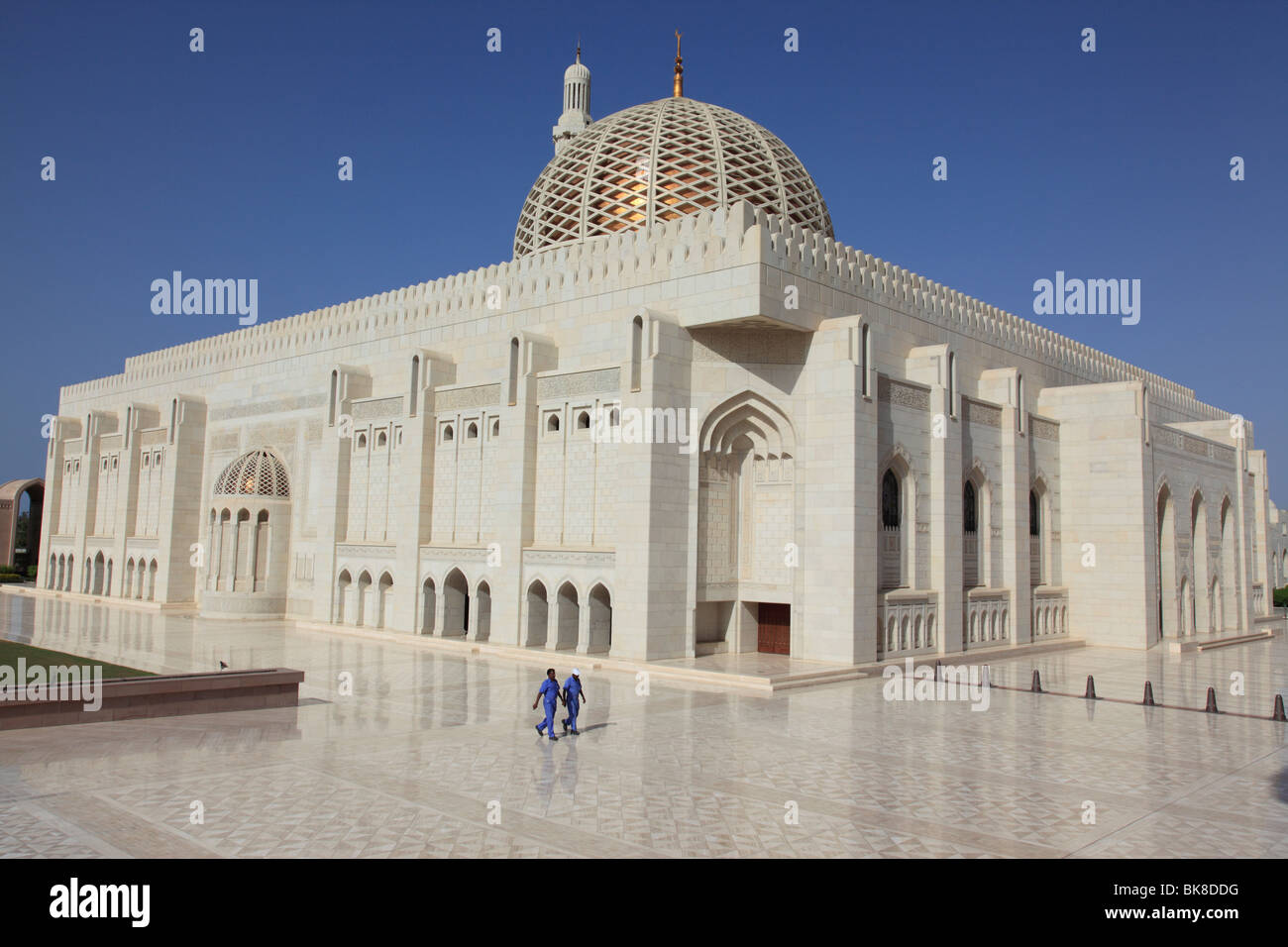 Grand Mosque Sultan Qaboos, Muscat, capital city area Al Khuwayr ...