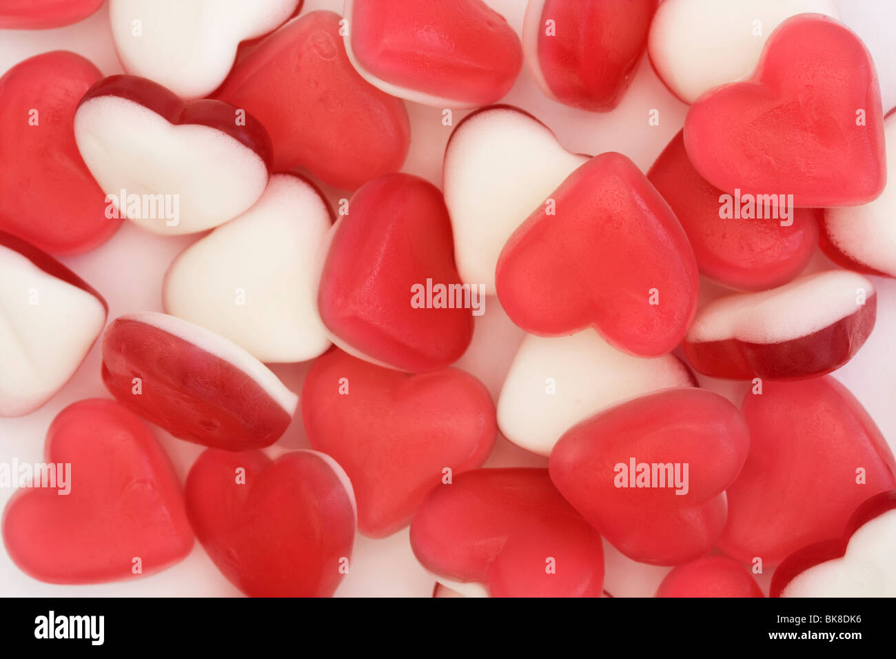 love heart sweets Stock Photo - Alamy