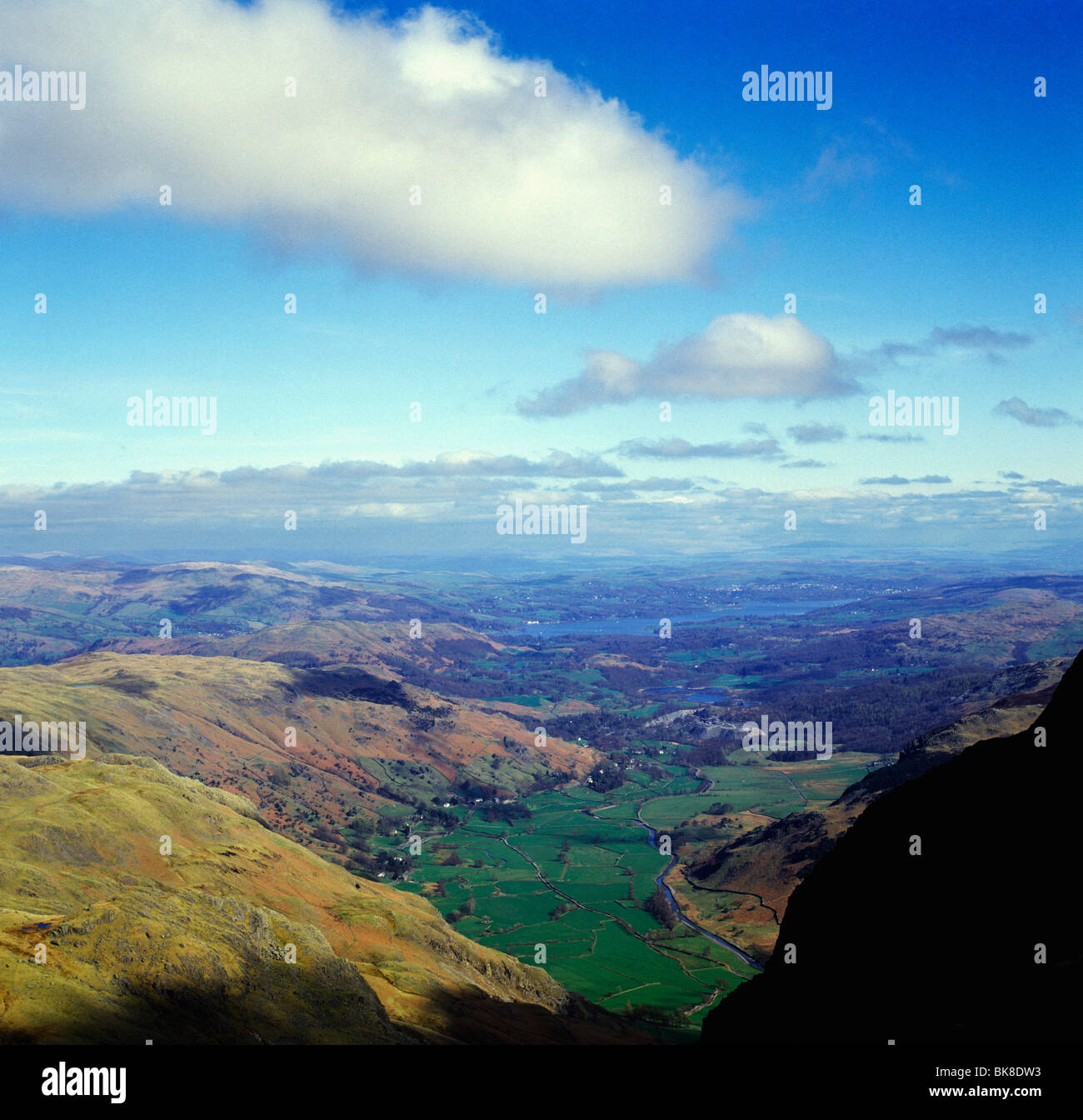 Lake District, Langdale Valley, Daytime View Stock Photo - Alamy