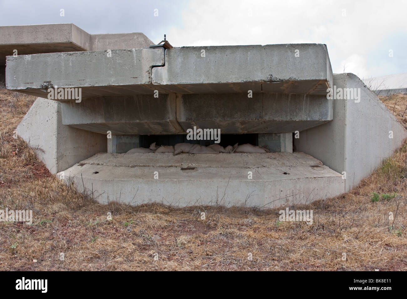Concrete dug in hi-res stock photography and images - Alamy