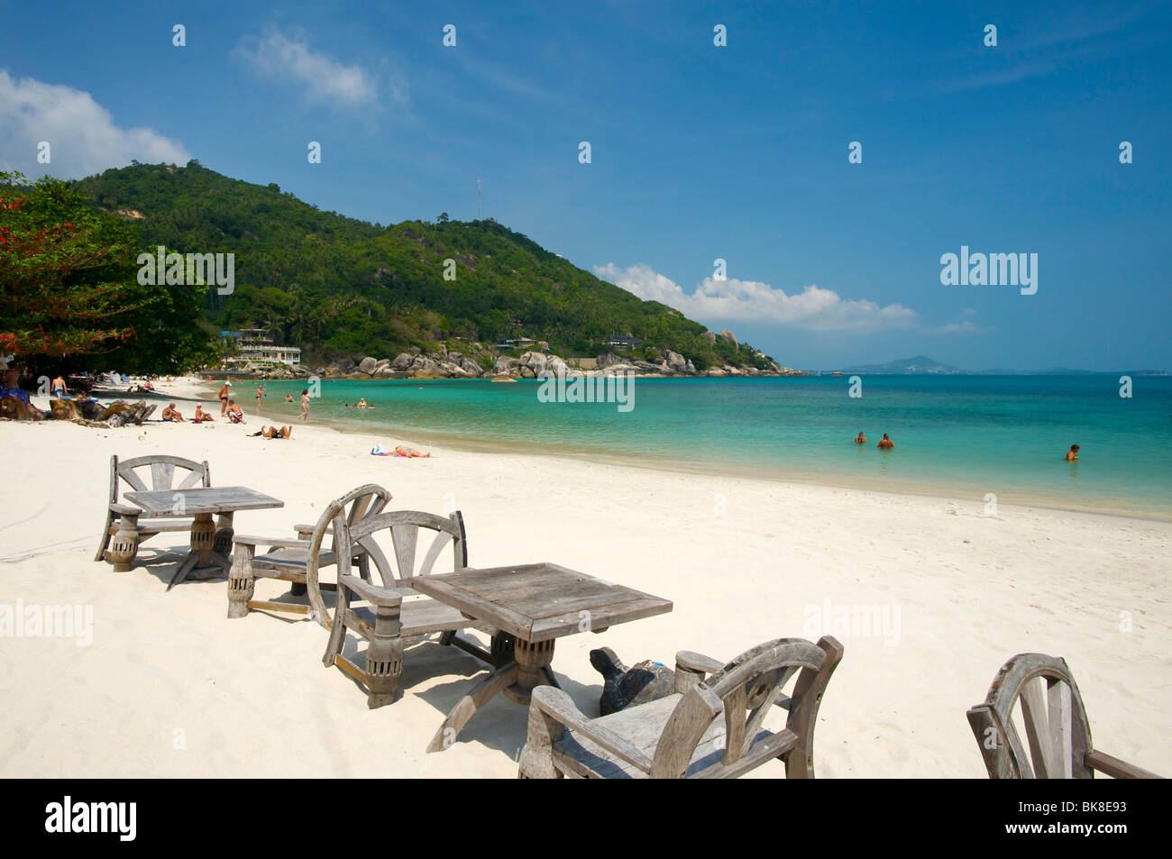 Beach at Lamai Beach, Ko Samui island, Thailand, Asia Stock Photo - Alamy