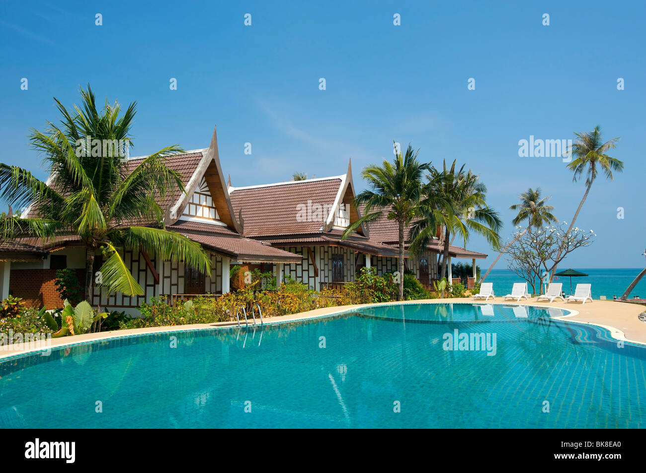 Resort on Lamai Beach, Ko Samui island, Thailand, Asia Stock Photo - Alamy
