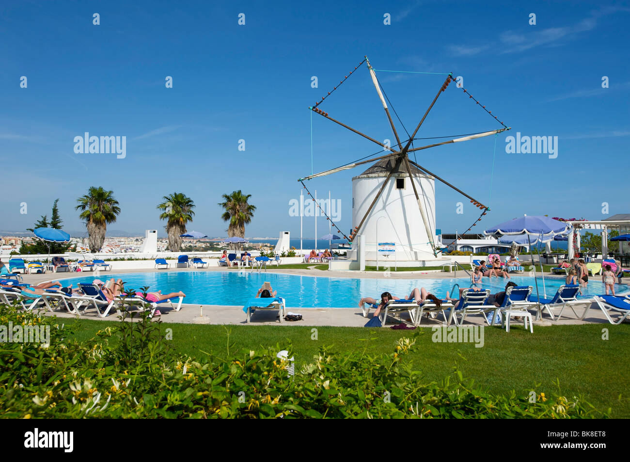 Windmill Resort, Albufeira, Algarve, Portugal, Europe Stock Photo - Alamy