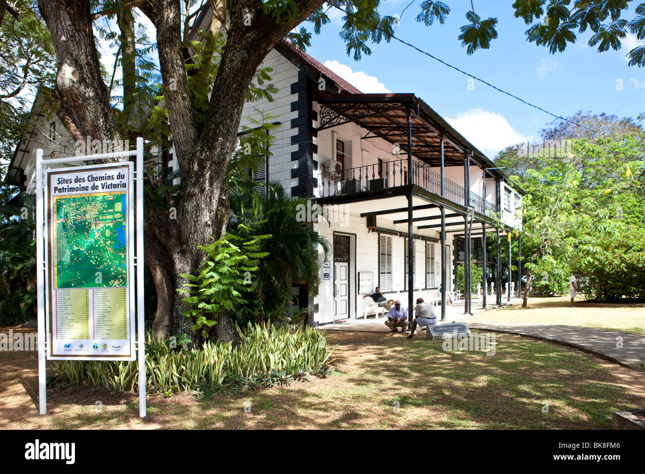 Victoria House in Francis Rachel Street, the capital city of Victoria ...