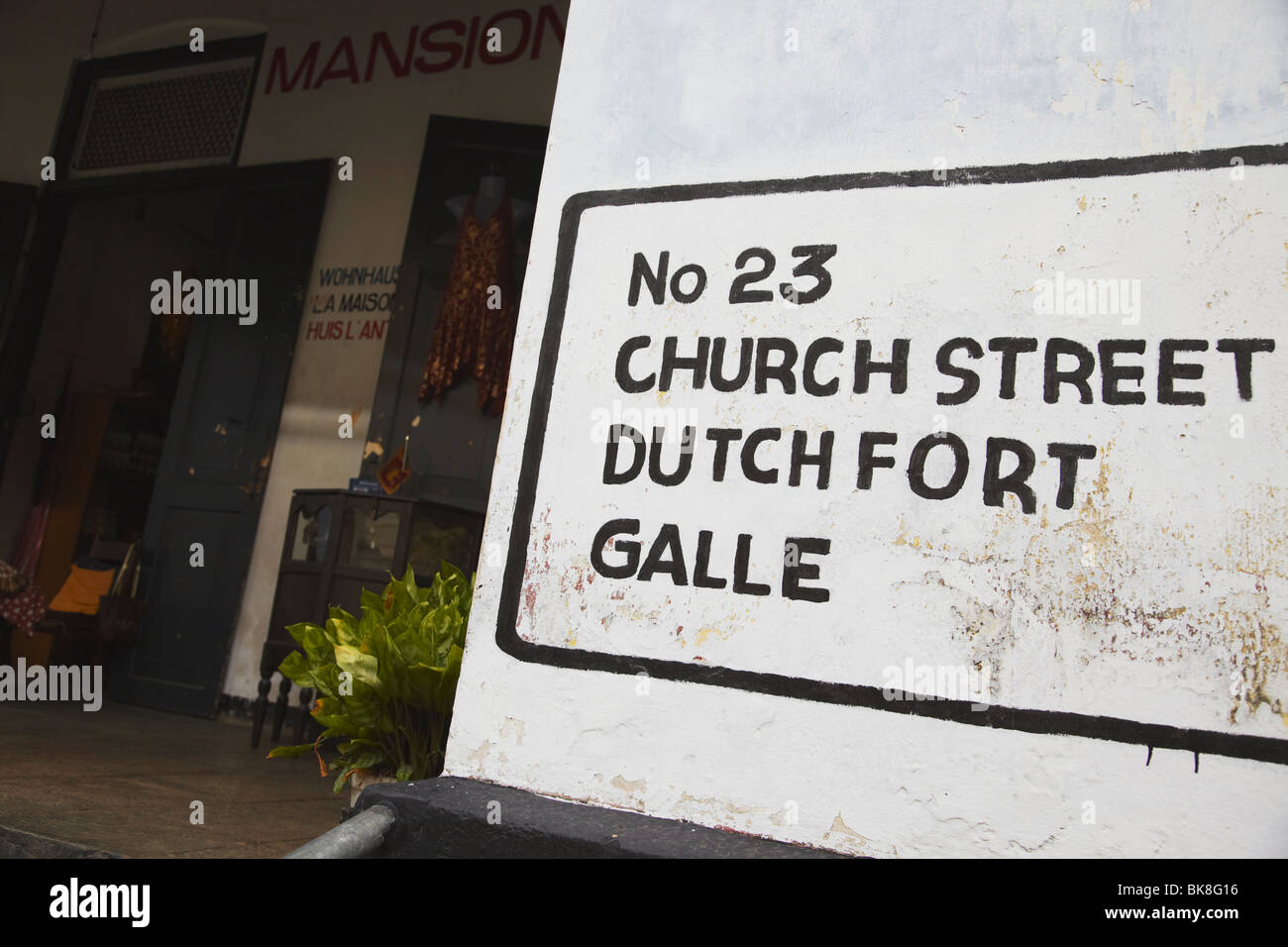 Souvenir shop in Galle Fort, Galle, Sri Lanka Stock Photo - Alamy