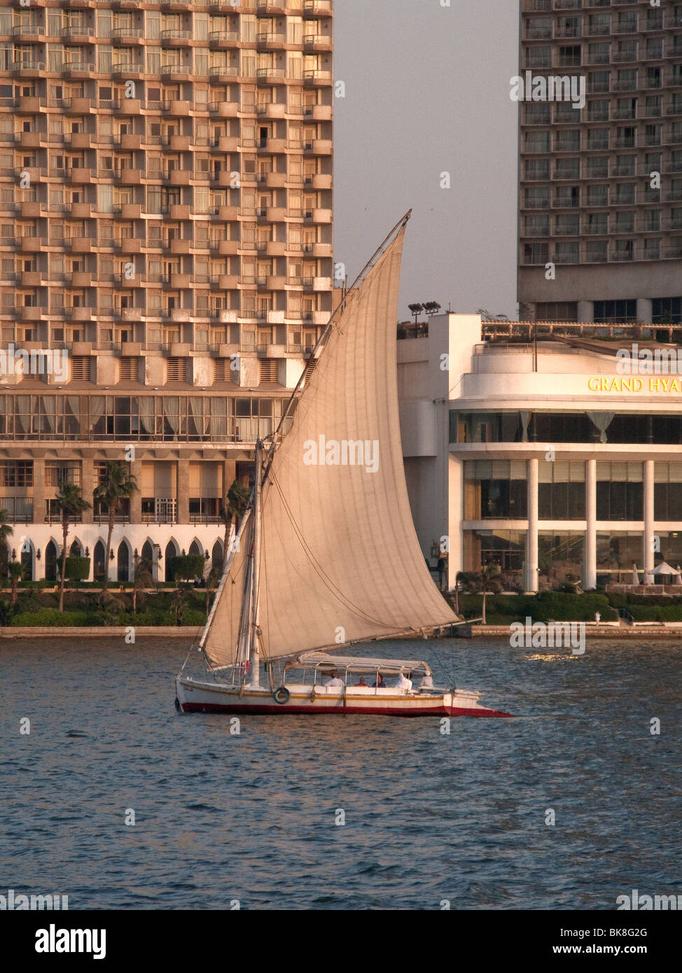 Felucca on the Nile, Cairo, Egypt Stock Photo - Alamy