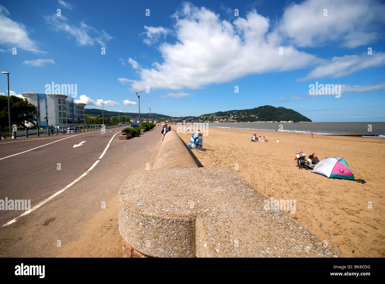 Minehead Seafront Somerset UK Stock Photo - Alamy