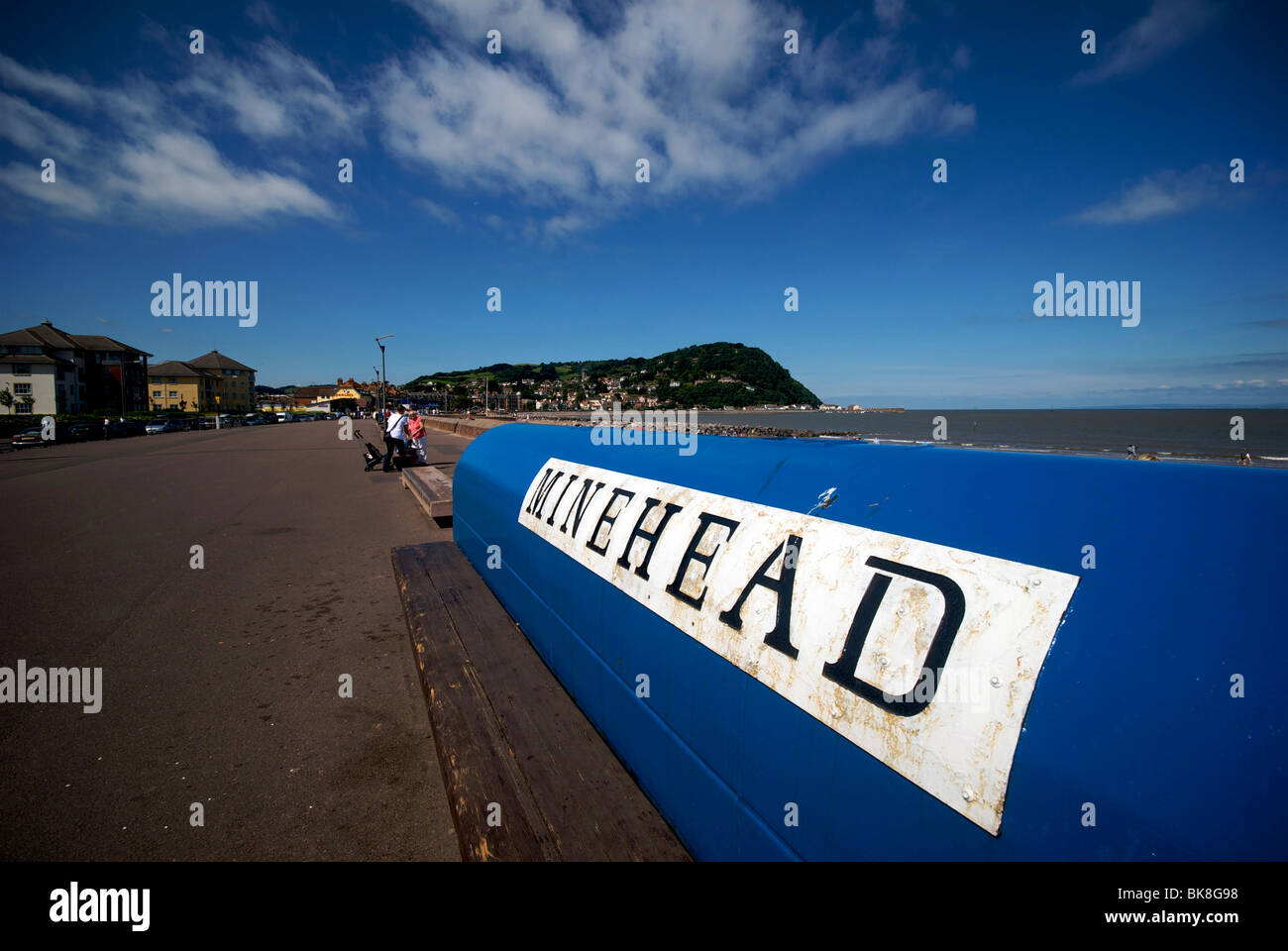 Minehead Seafront Somerset UK Stock Photo - Alamy