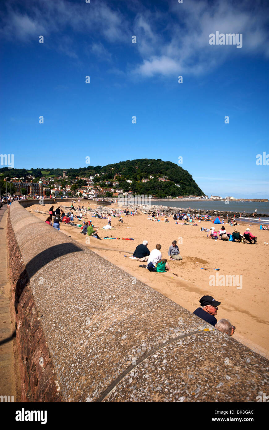 Minehead Seafront Somerset UK Stock Photo - Alamy