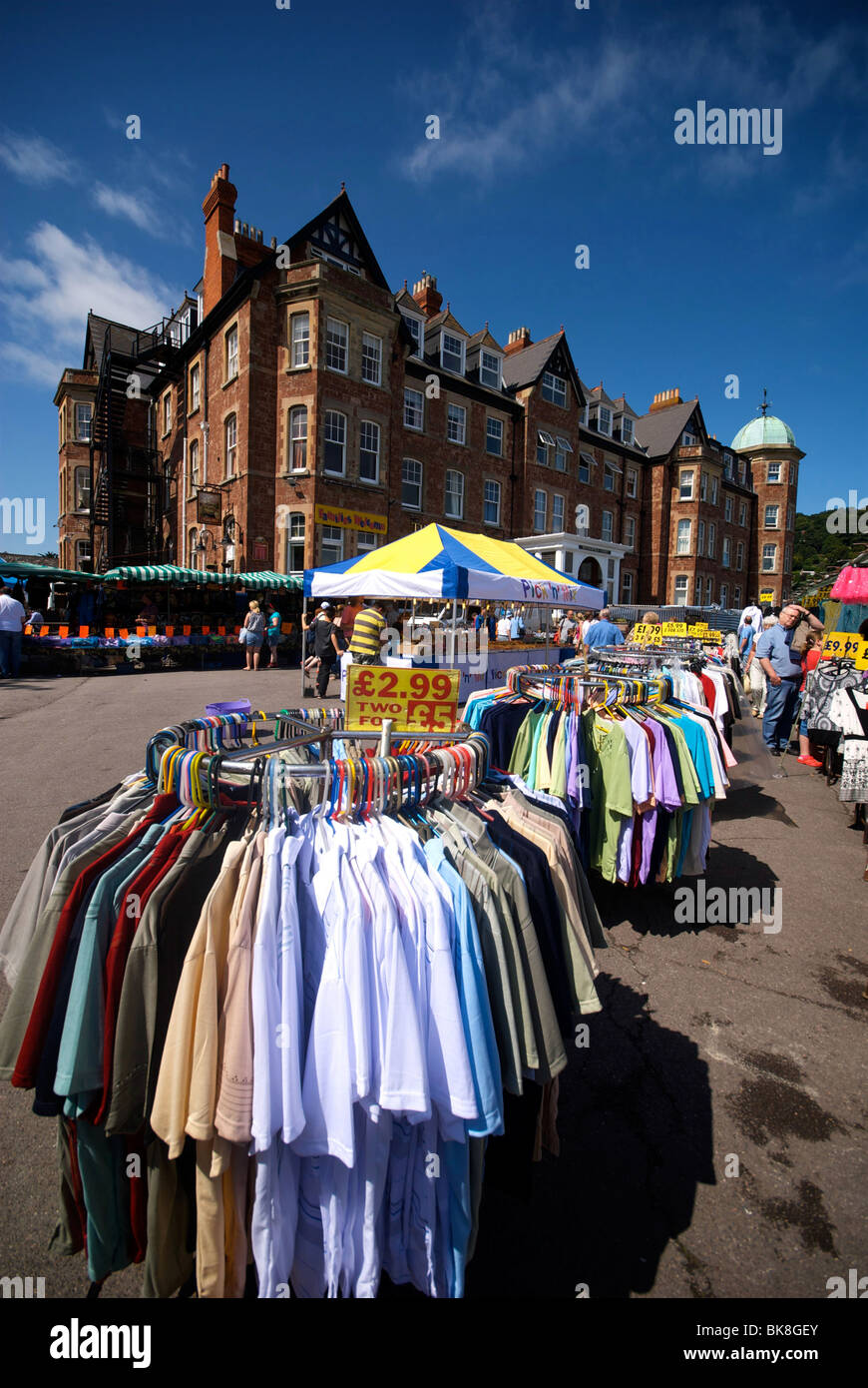 Minehead Seafront Somerset UK Stock Photo - Alamy