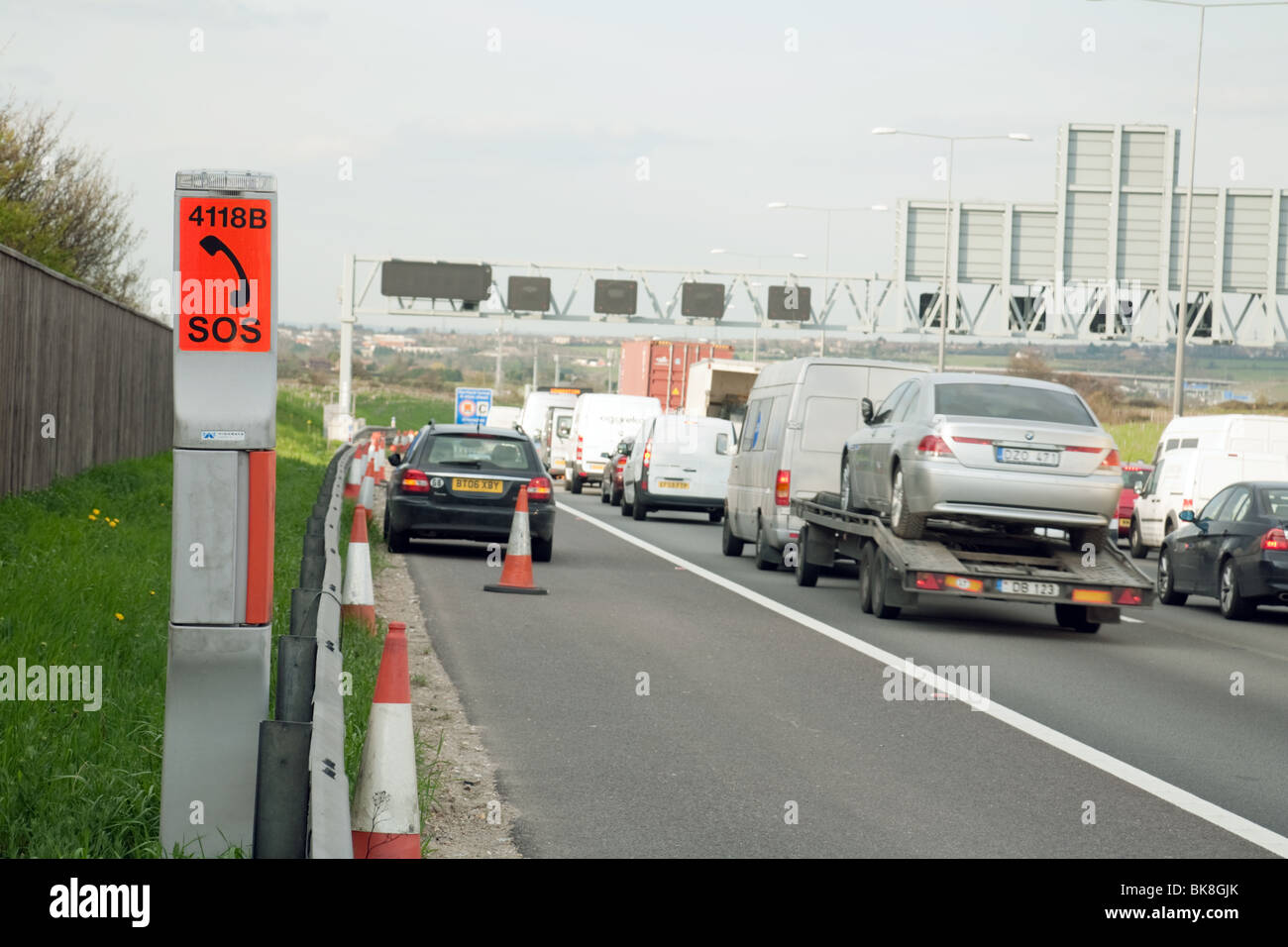 Motorway sos hi-res stock photography and images - Alamy