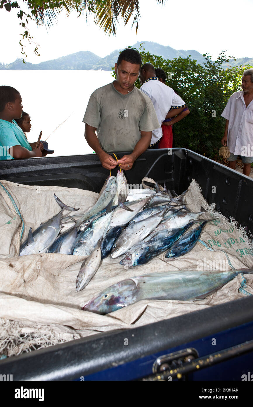 Seychelles fisherman hi-res stock photography and images - Alamy Seychelles fisherman hi-res stock photography and images - Alamy