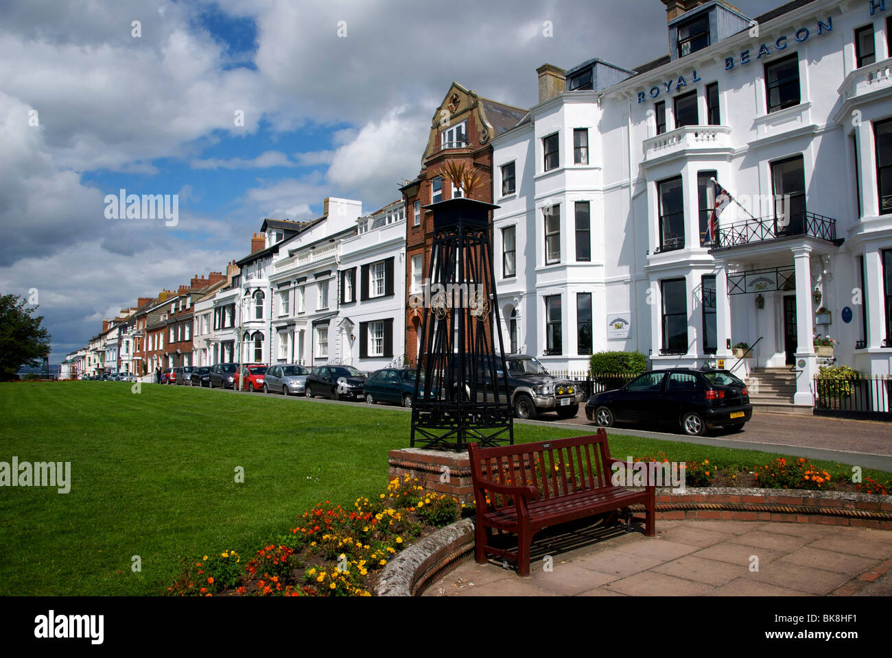 The Beacon Exmouth Devon UK Stock Photo - Alamy
