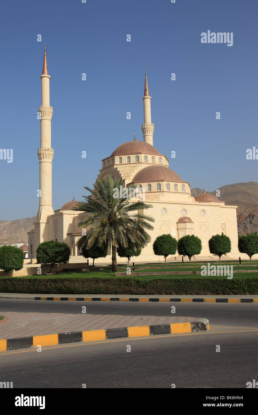 the only turkish mosque at the city of Muscat, Sultanate of Oman. Photo ...
