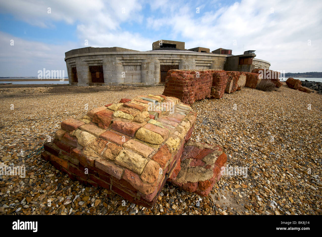 Hurst Castle Hampshire UK National Trust Stock Photo - Alamy