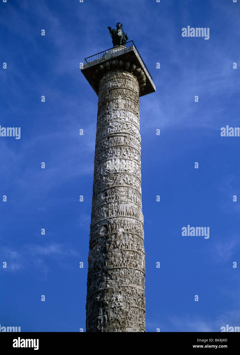 Marcus Aurelius Column, Rome Stock Photo - Alamy
