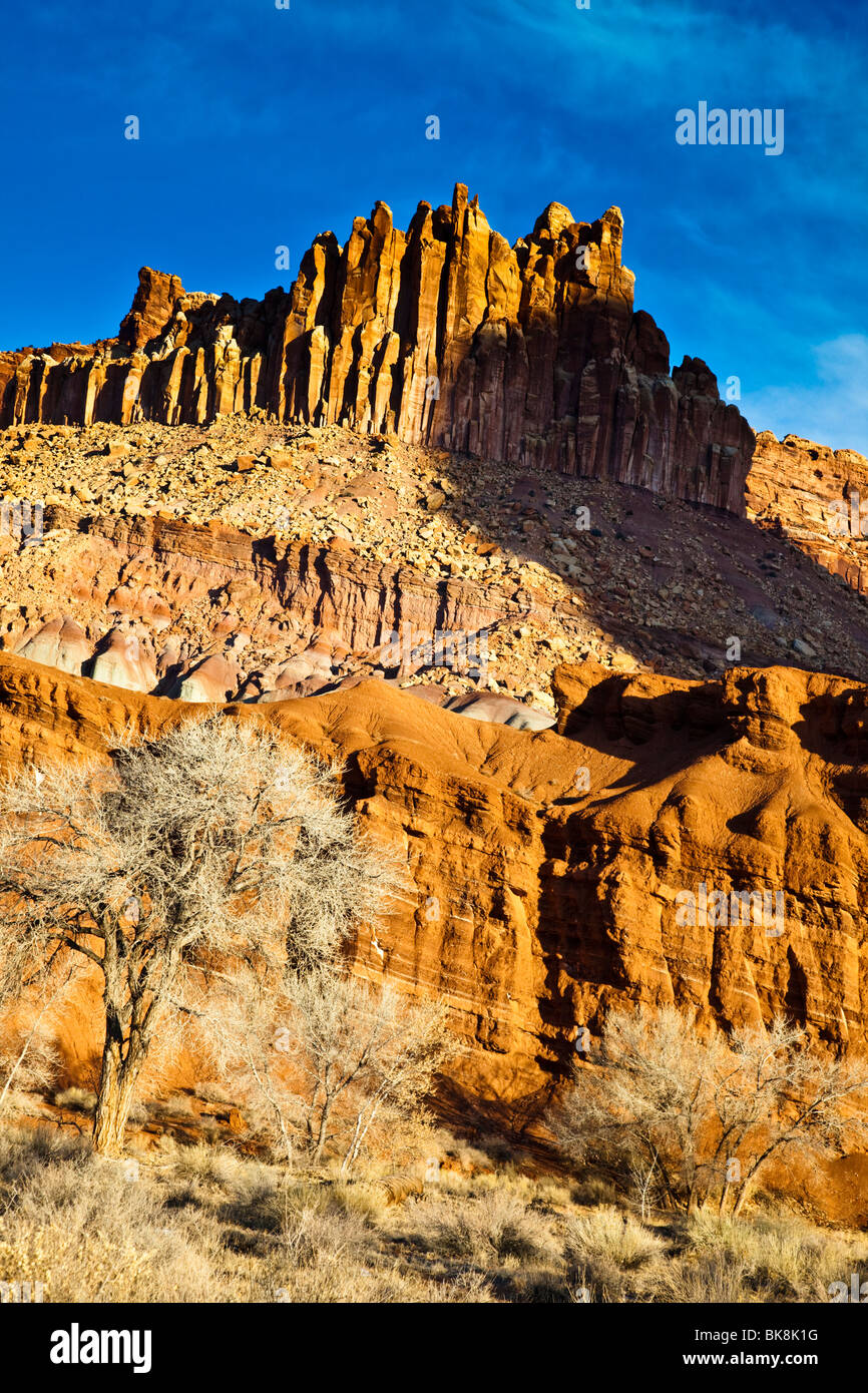 The castle capitol reef national park hi-res stock photography and ...