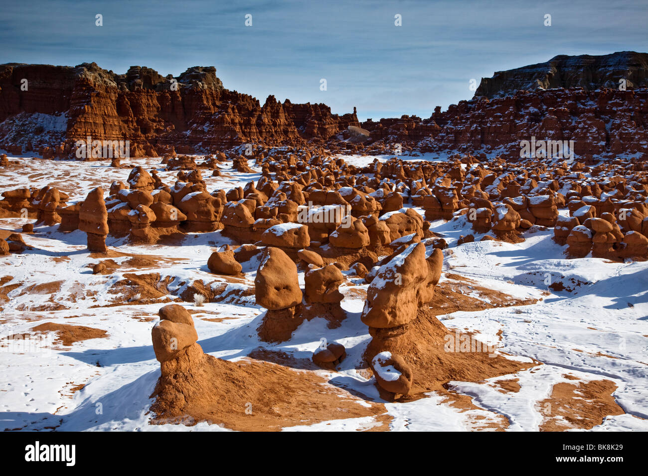 Goblin Valley State Park in the San Rafael Swell area of southern Utah ...