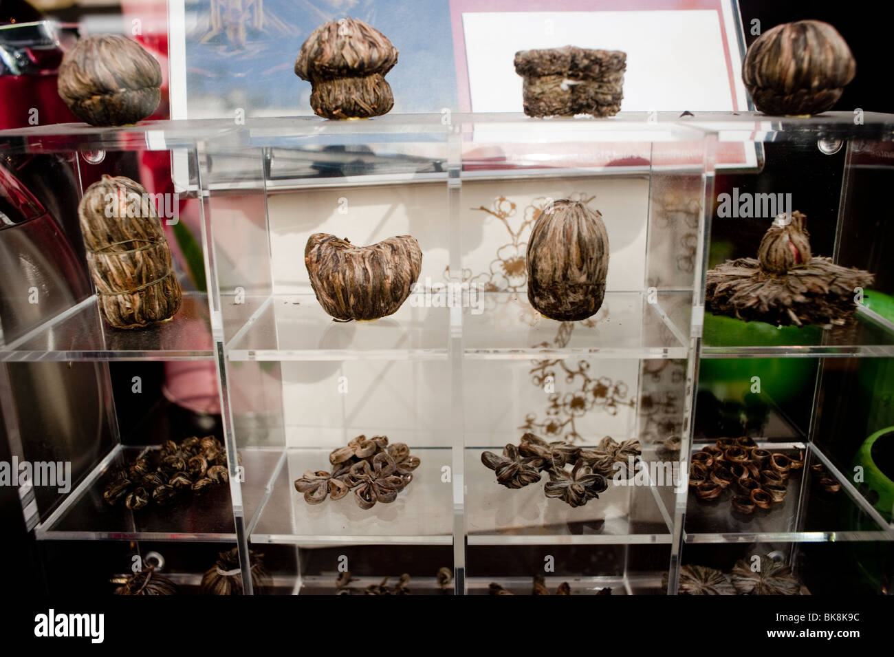 Paris, France, Teas Display, Shop Window, CHinese Tea Store in ...