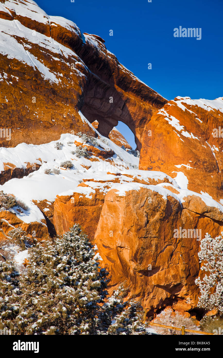 Partition Arch and Navajo Arch are twp of a number of arches on the ...