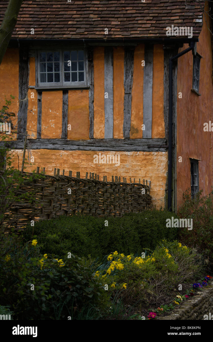 riseley oldest house Stock Photo - Alamy