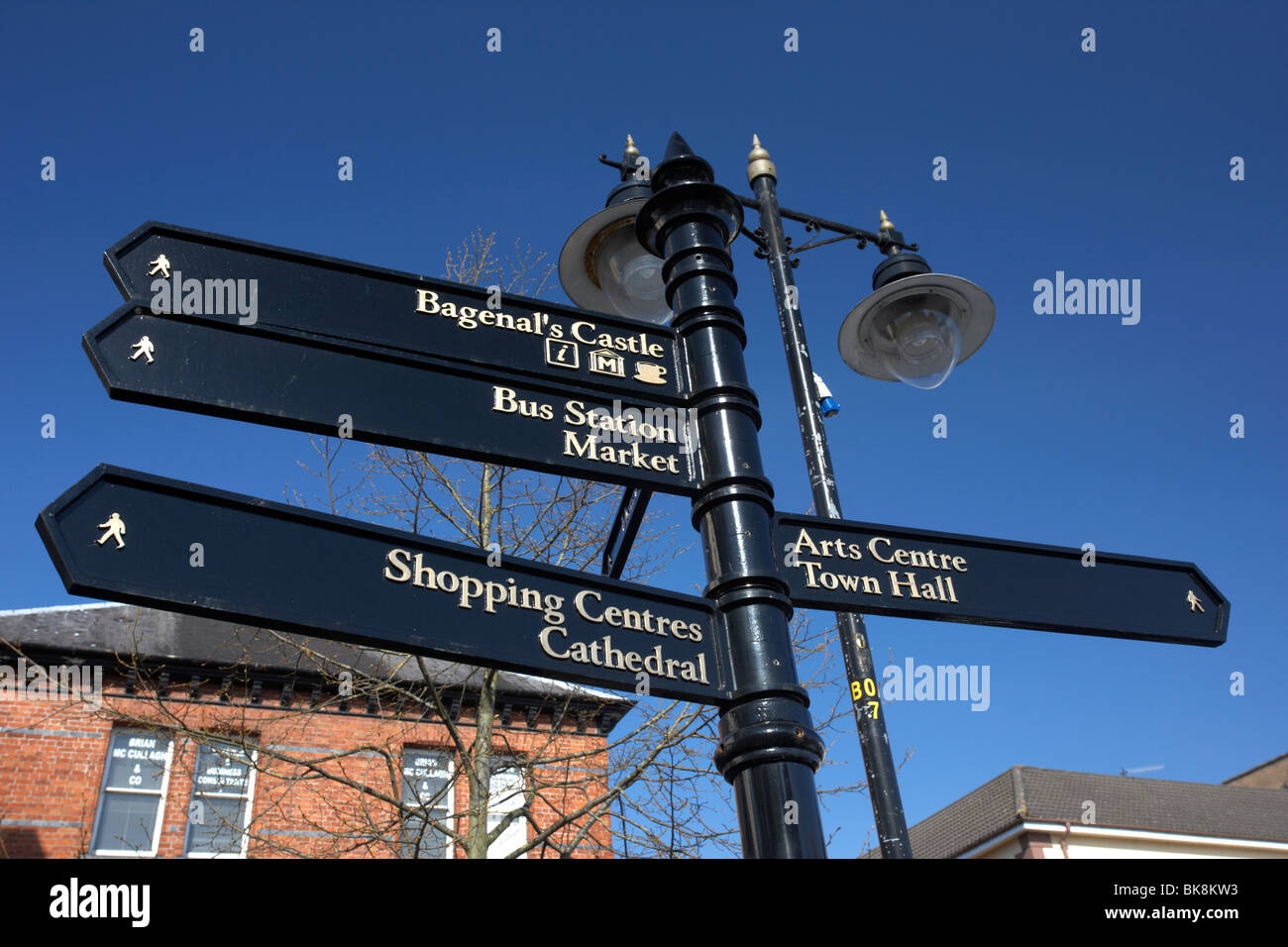 tourist information direction signs in newry town centre newry county ...