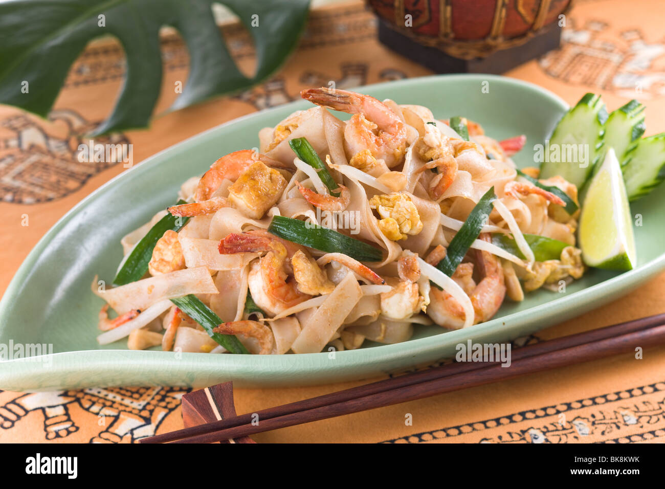 Kway Tewo Pad Thai Stock Photo - Alamy