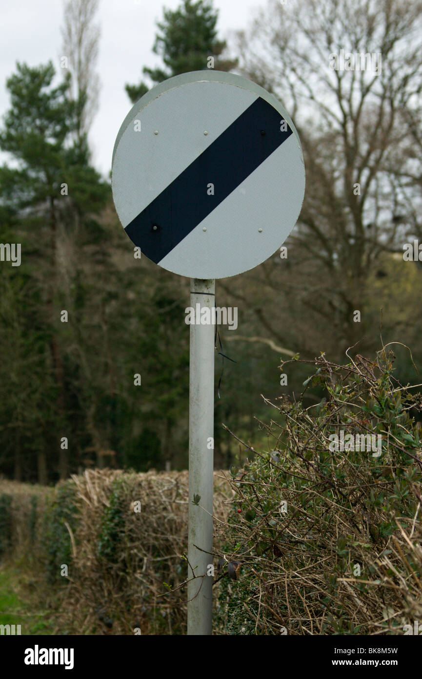 National speed limit sign hi-res stock photography and images - Alamy