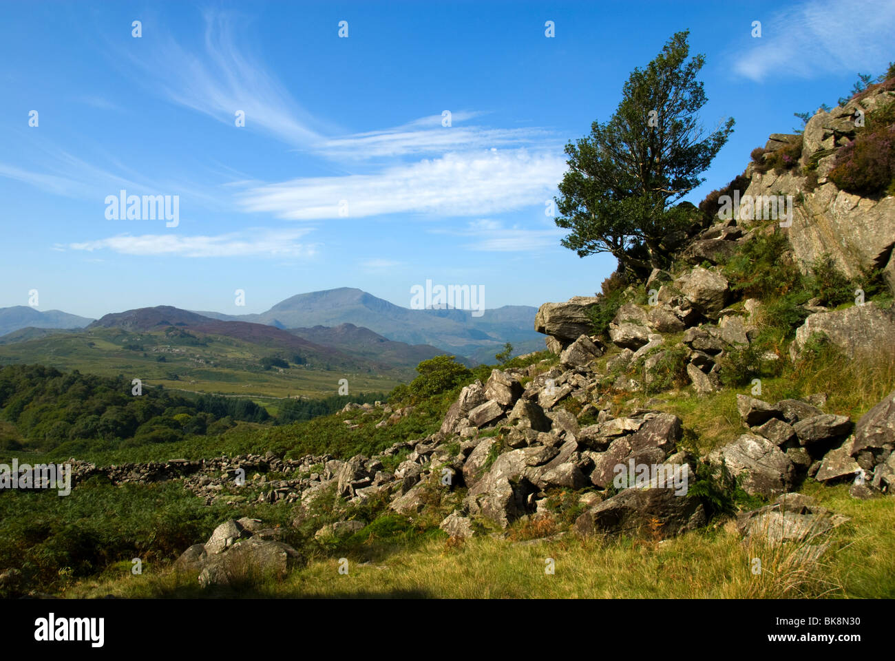 Moelwyn mountain range hi-res stock photography and images - Alamy