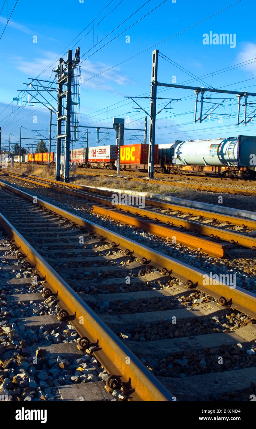 Railway sidings hi-res stock photography and images - Alamy