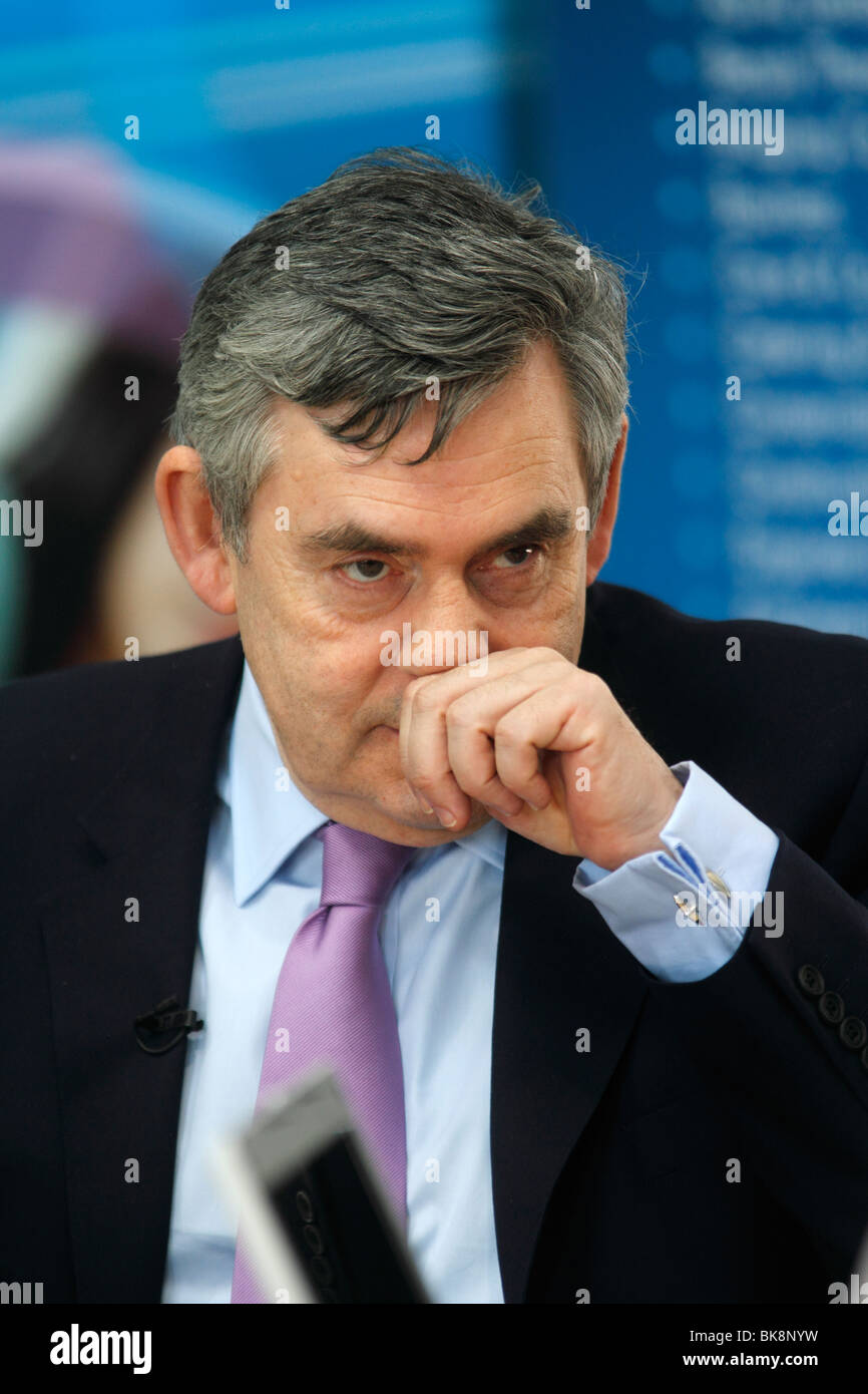 James Gordon Brown sitting Prime Minister and MP for Kirkcaldy and ...