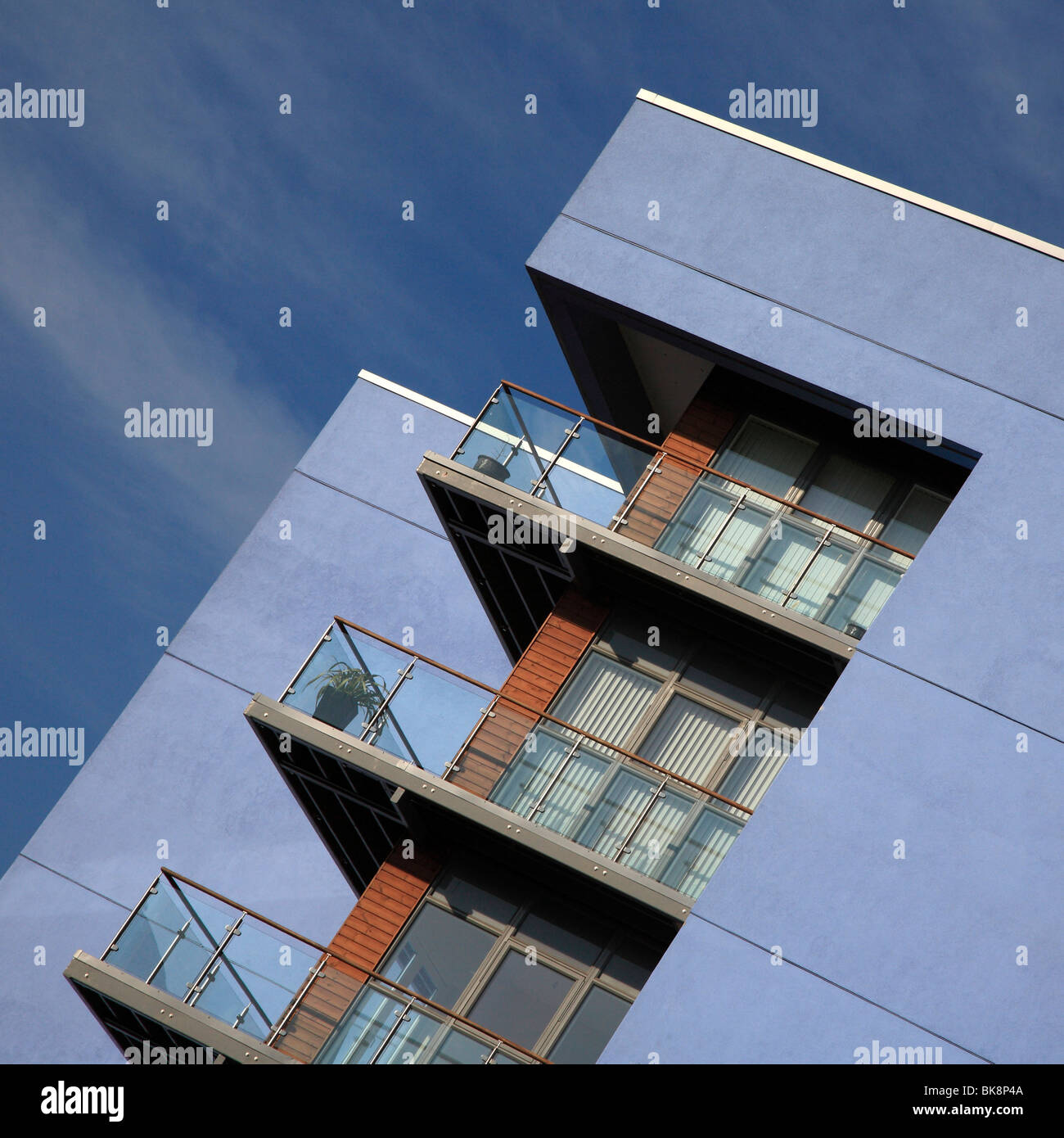 Apartment Building, SA1 Swansea, Wales, UK Stock Photo - Alamy