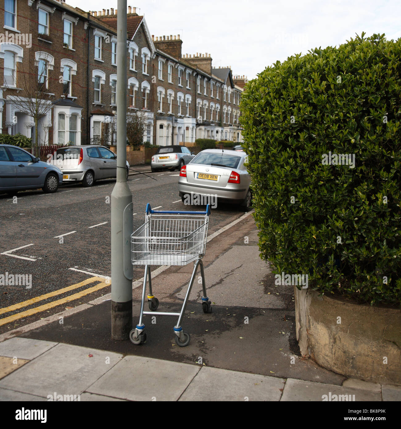 Shopping Trolly, Finsbury Park, London, UK Stock Photo - Alamy
