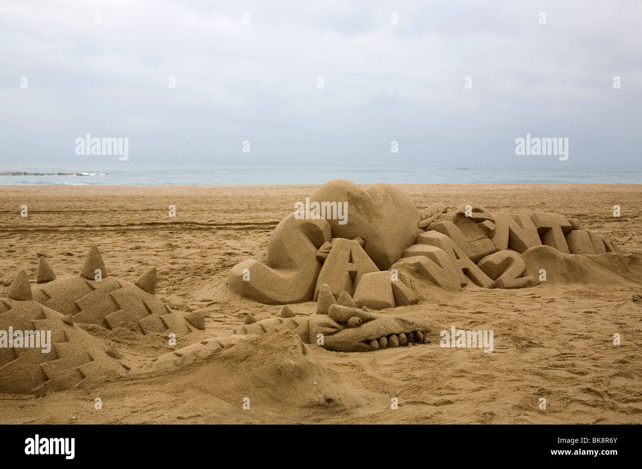 Sand castle build in hi-res stock photography and images - Alamy
