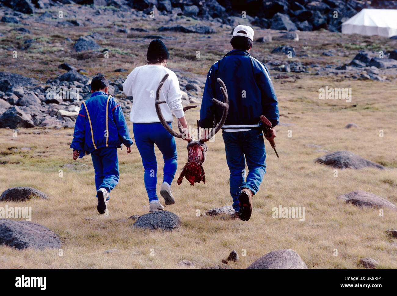 Inuit girl caribou hi-res stock photography and images - Alamy
