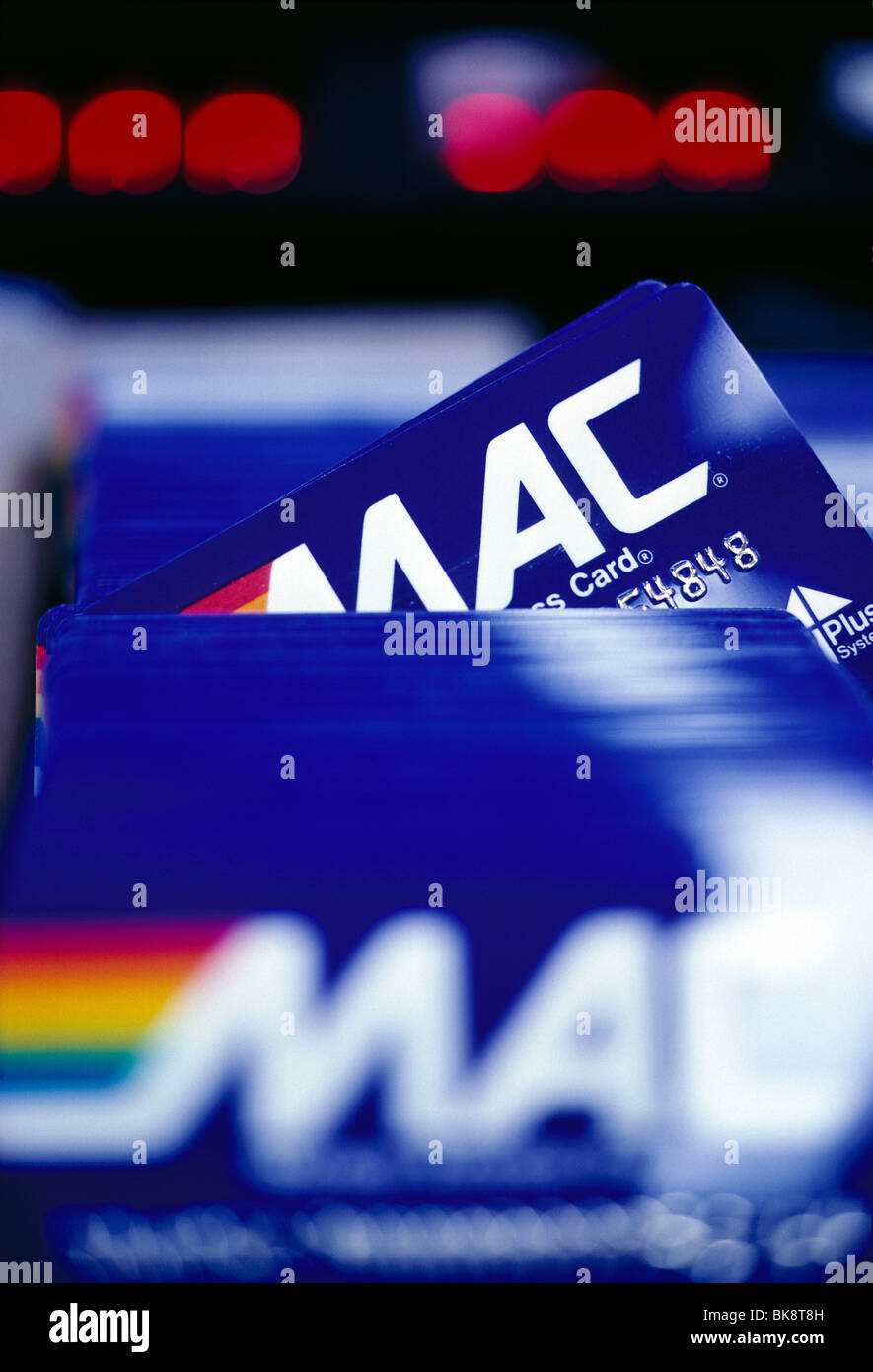 Mass production of bank debit cards Stock Photo - Alamy